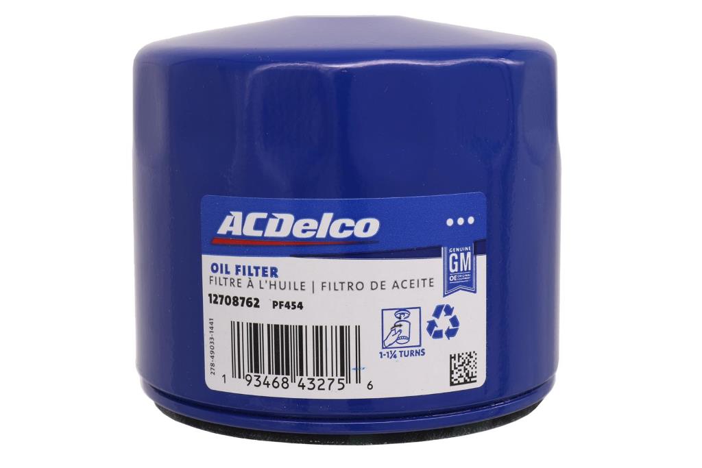 1968 – 1991 CORVETTE – AC DELCO PF-454 OIL FILTER – Short Spin on type ...