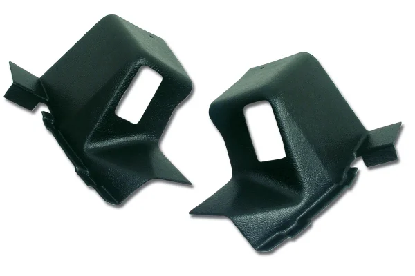 1968-1973 C3 Corvette Interior Rear Quarter Panel Trim Extensions ...