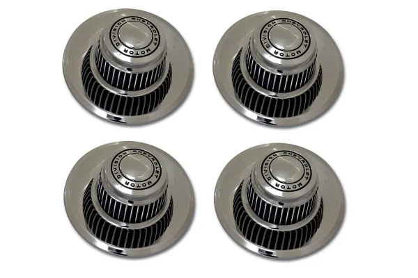 1968-1982 C3 Corvette Rally Wheel OE Spec Hubcap Set – 4pc – #42513 ...